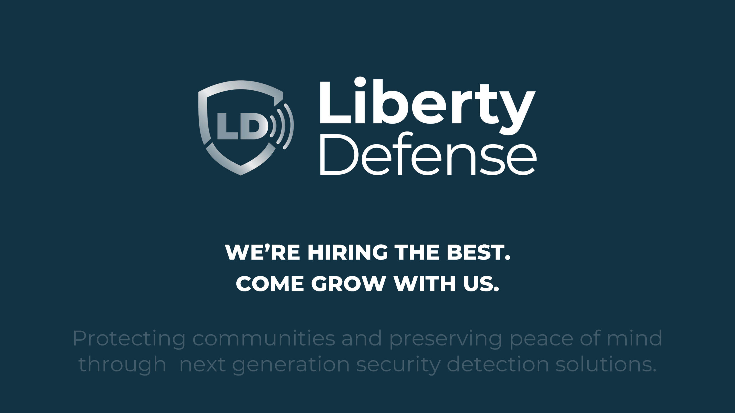 Careers - Liberty Defense